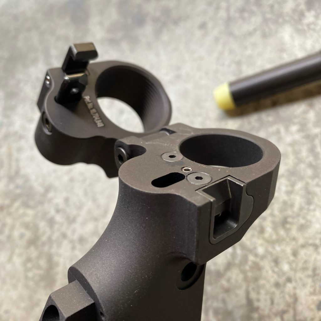 APF / Alex Pro Firearms stripped side-folding lower receiver - 223/5.56 ...