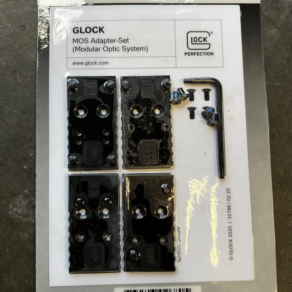 GLOCK MOS Adapter Set 01 for standard and full-size pistols | Boresight ...