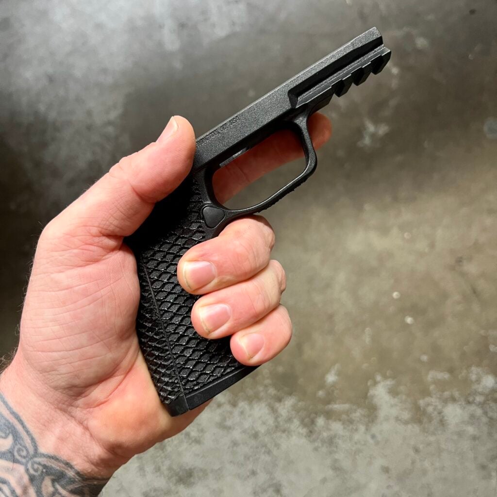 Competition Series Sig MACRO grip with Razorback and Grip Heel ...