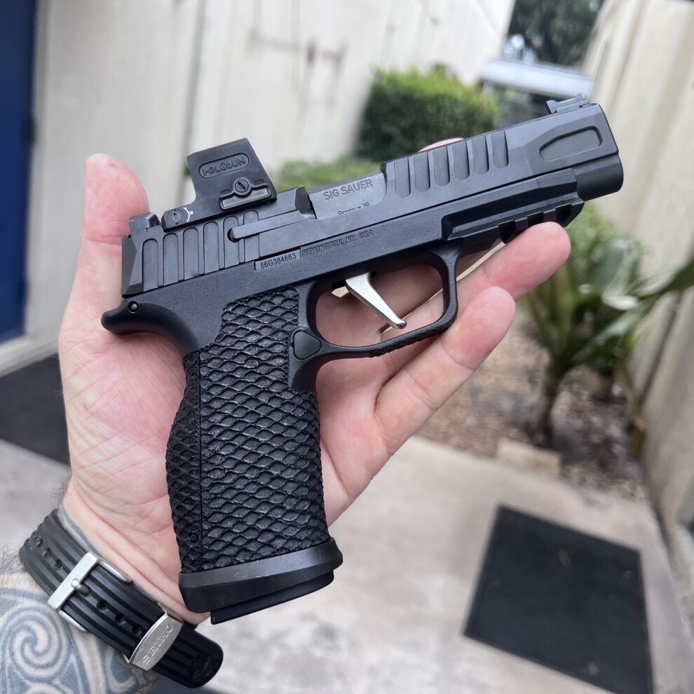 Competition Series Sig Sauer P365 Fuse with Razorback, Holosun EPS ...