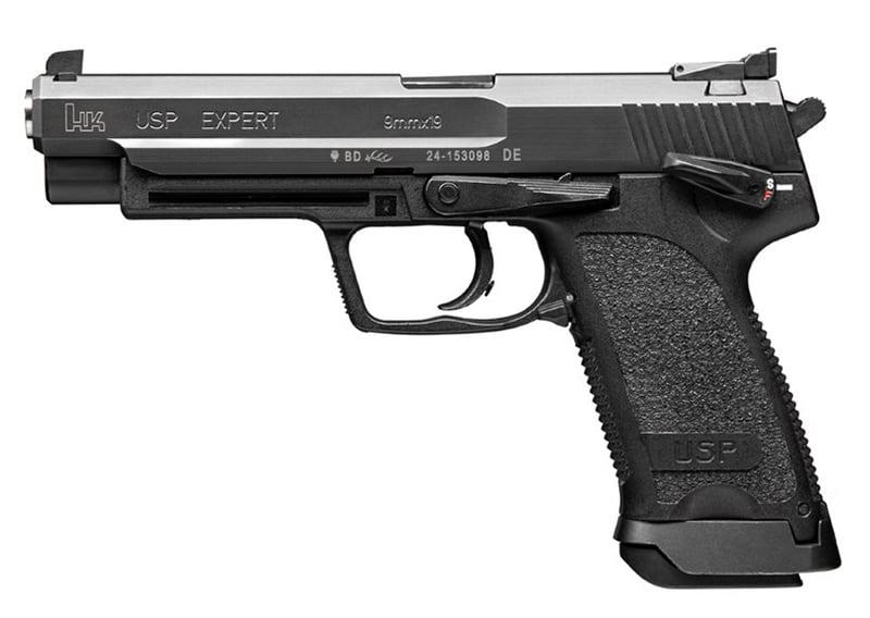 Heckler & Koch HK USP9 EXPERT, 18 round, 9mm, Jet Funnel Magwell. Free ...